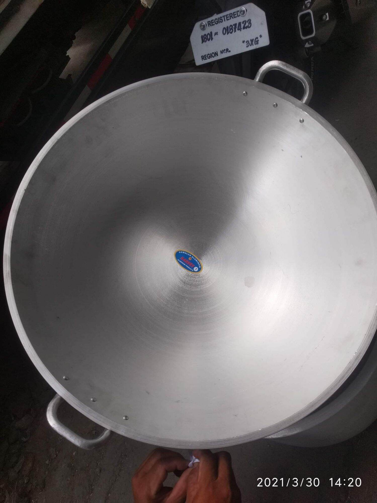 BIG SIZE KAWA Or TALYASI (#4) 47/14CM MALALIM ALUMINUM KITCHEN WARE ...