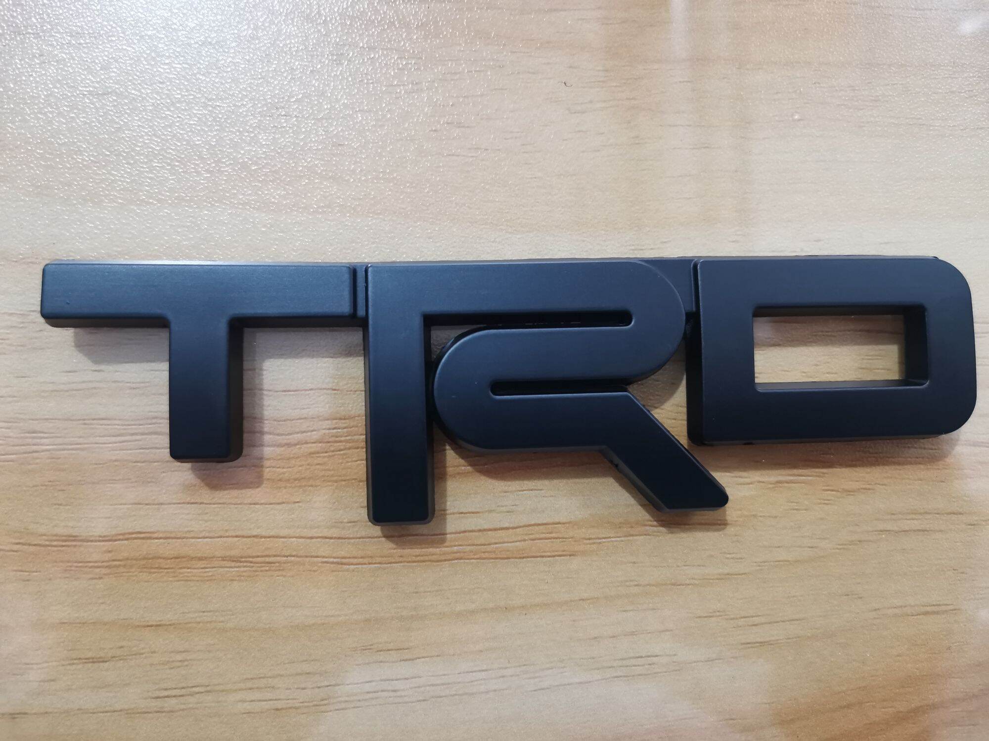 TRD emblem Black metal | Lazada PH