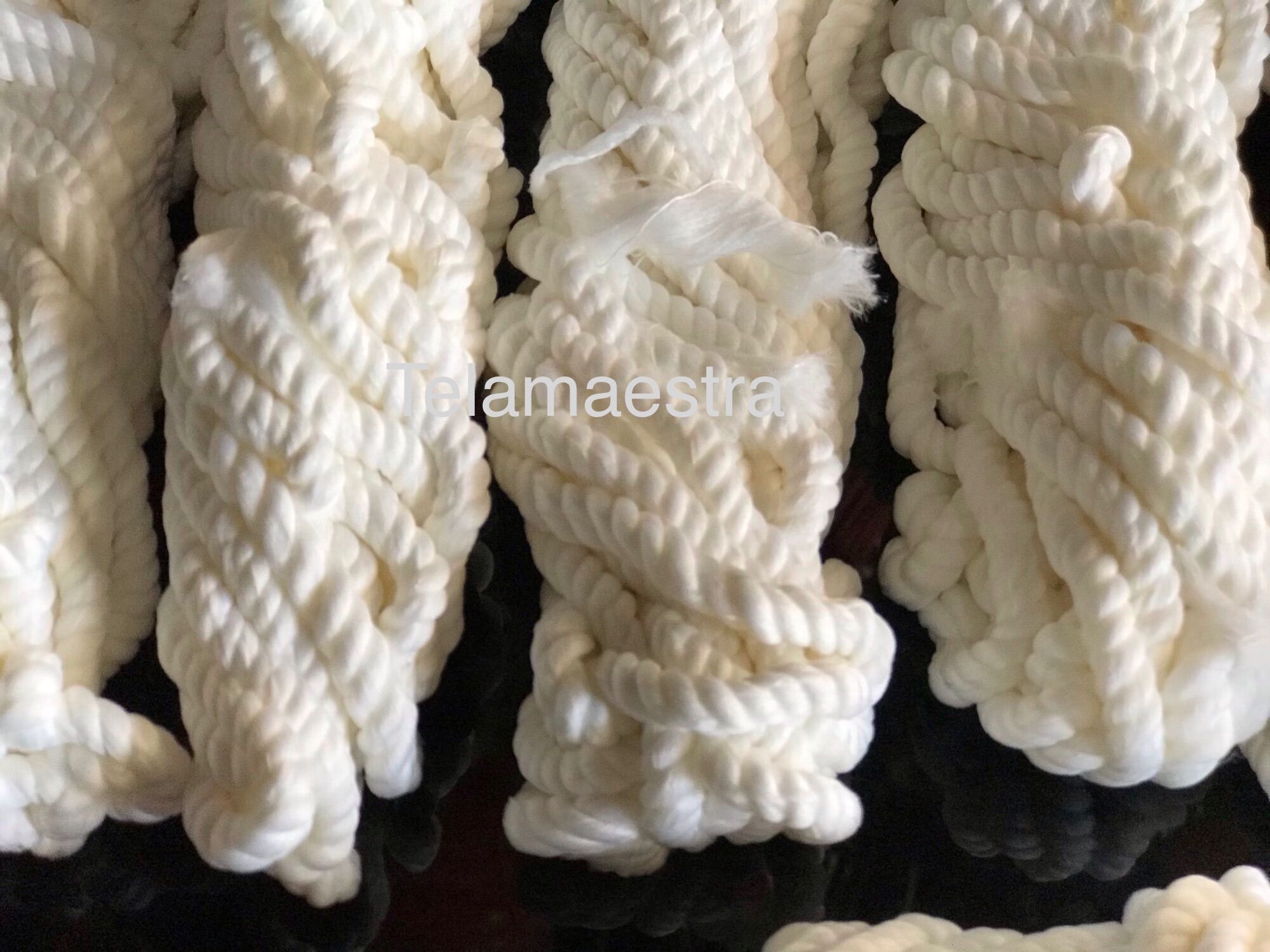 [1-Bugkos] Cotton Twine Piping cord Twisted Rope Craft Macrame String ...
