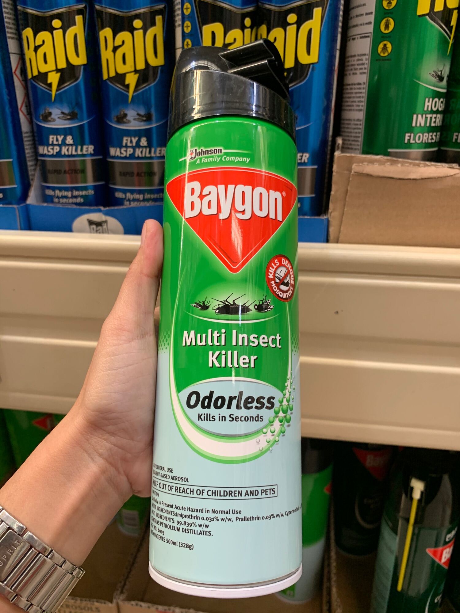 Baygon Multi Insect Killer Odorless 500ml | Lazada PH