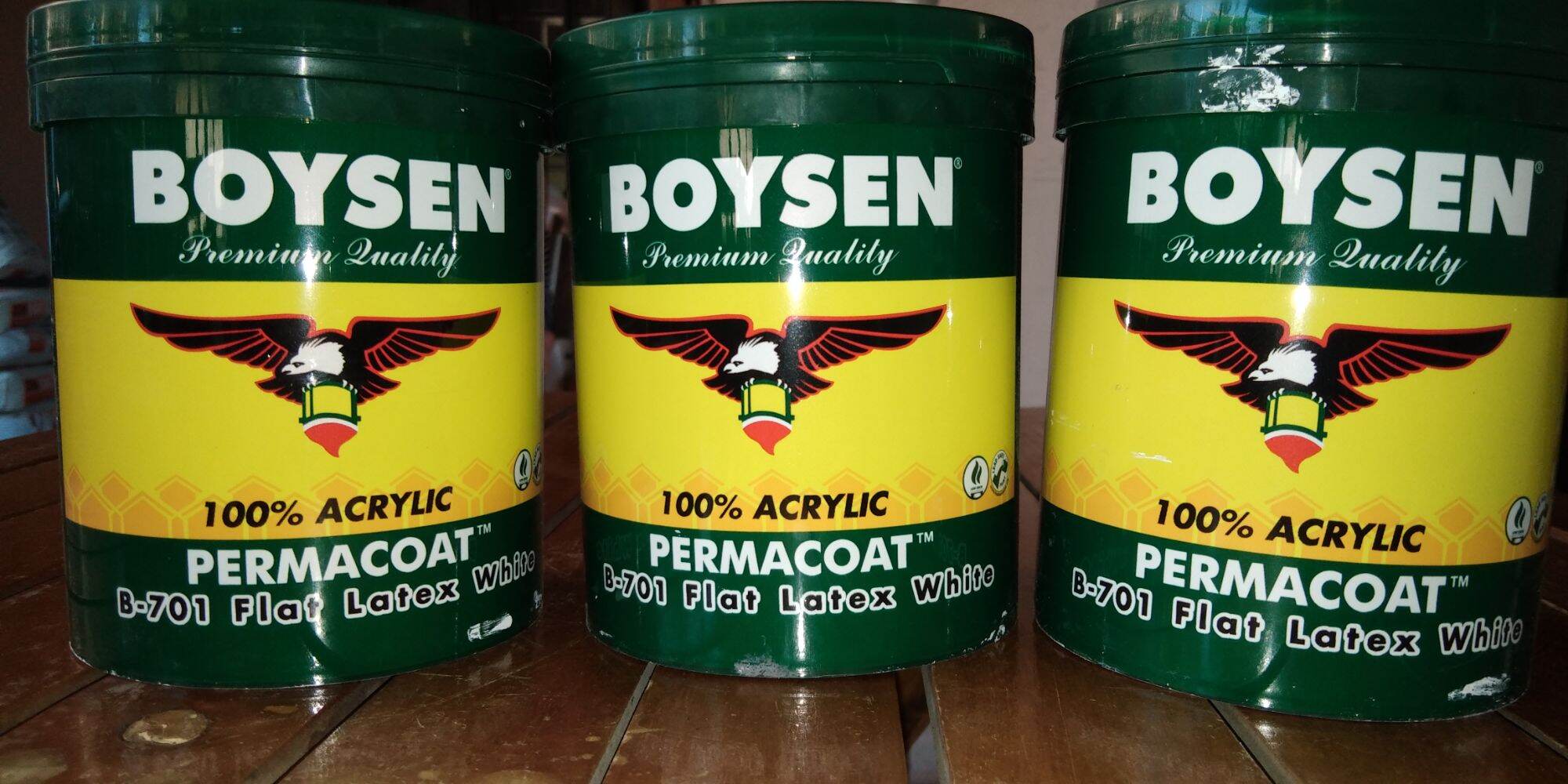 Boysen Permacoat B701 Flat Latex White 1Liter | Lazada PH