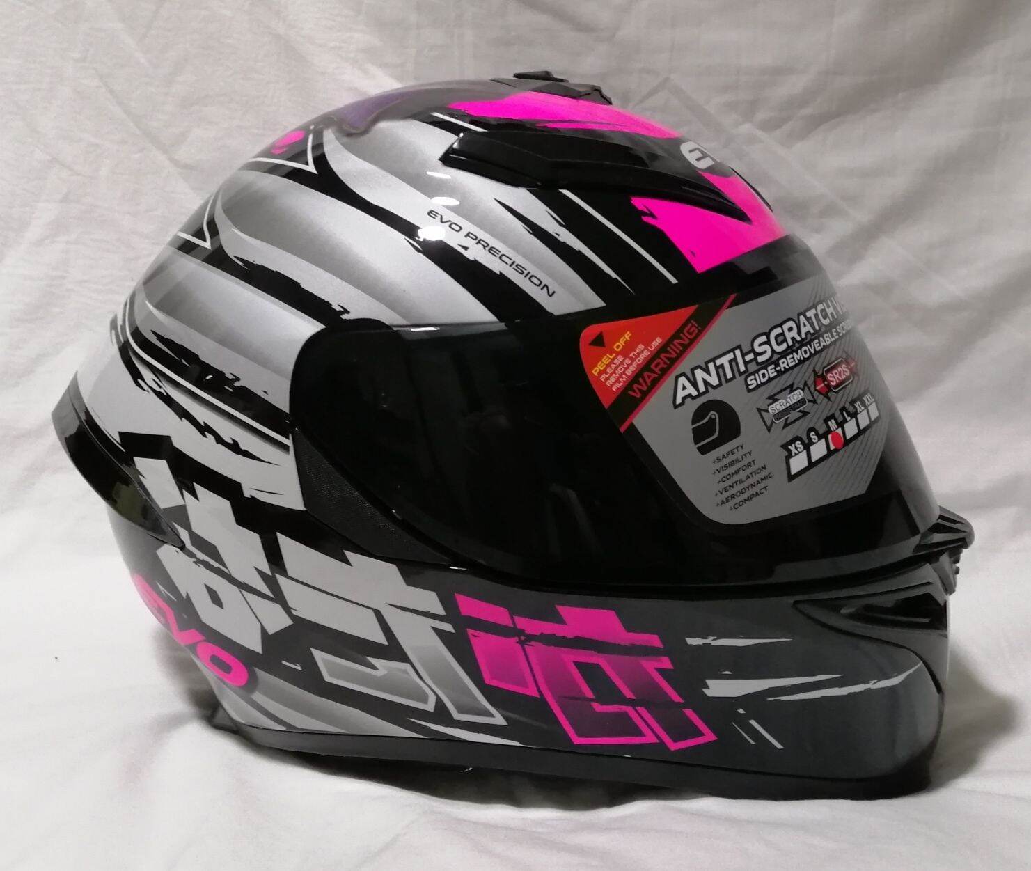EVO GSX 3000 V2 Katana Full Face Dual Visor Helmet | Lazada PH