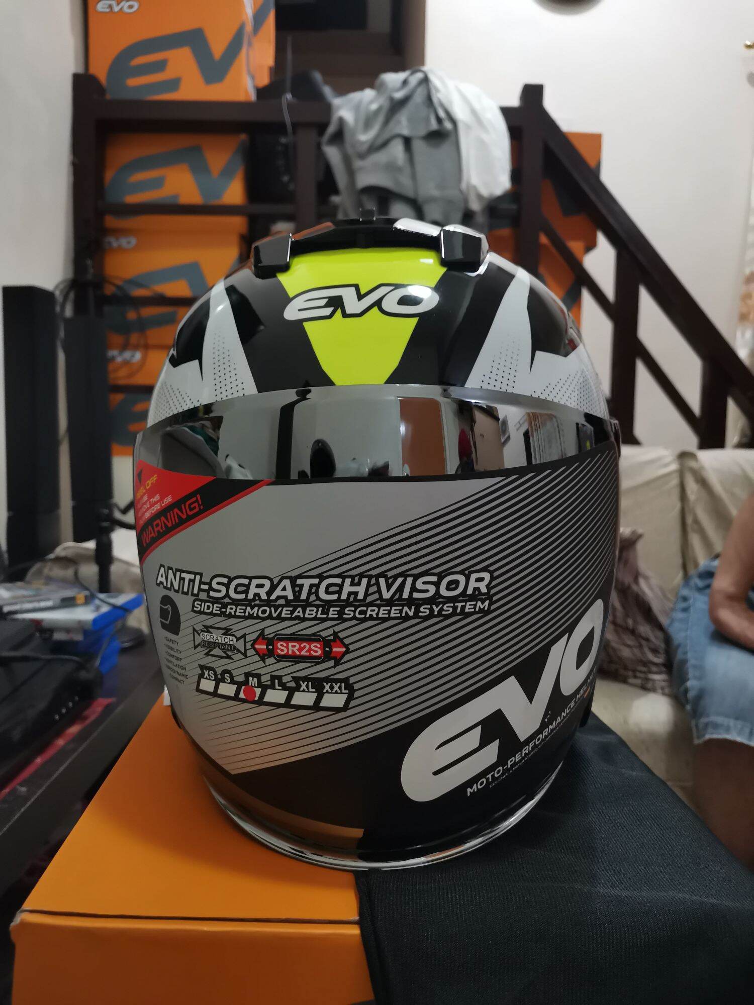 EVO HELMET RX-5 VANQUISH GREEN SMALL | Lazada PH