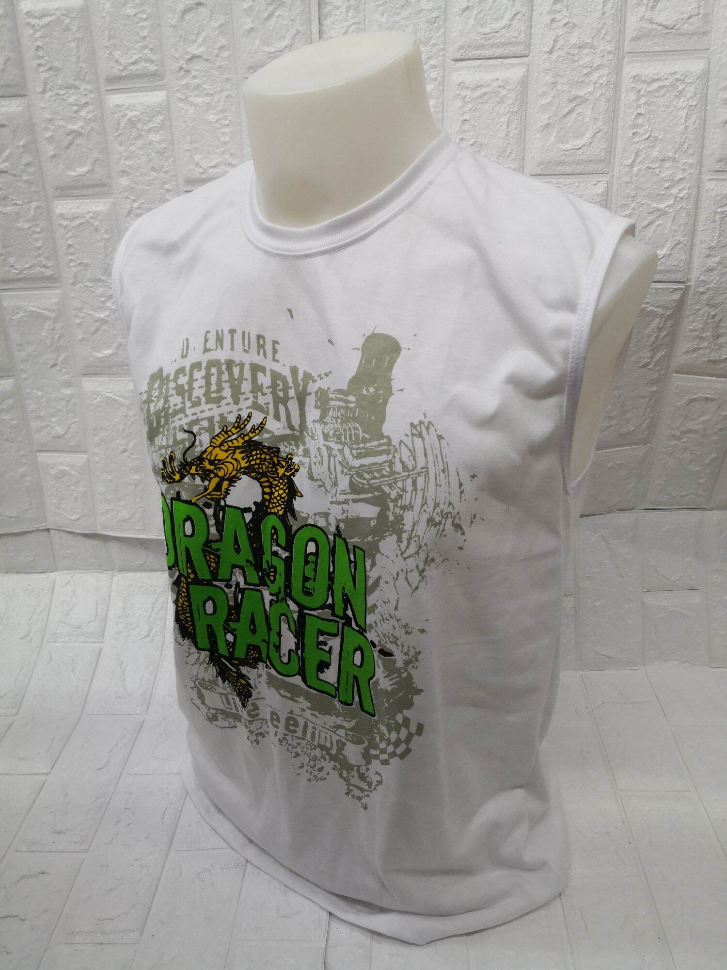 TRIBAL WHITE MUSCLE SANDO,FREE SIZE.RANDOM DESIGNS | Lazada PH