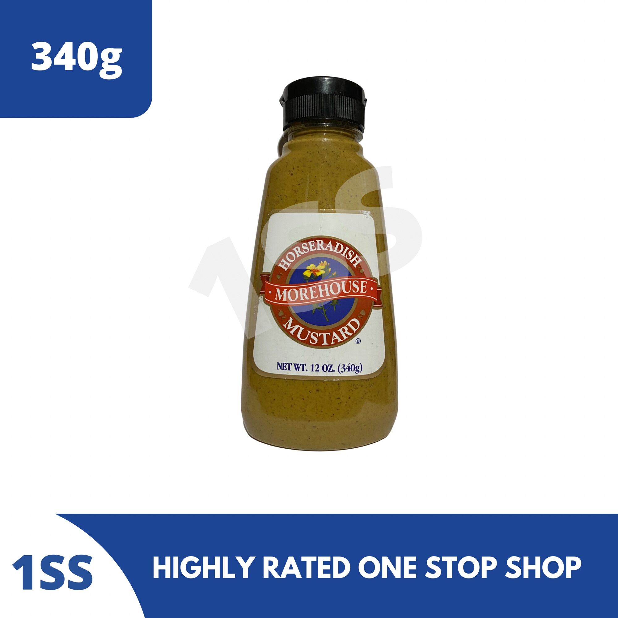 Morehouse Horseradish Mustard (extra hot) 340g | Lazada PH