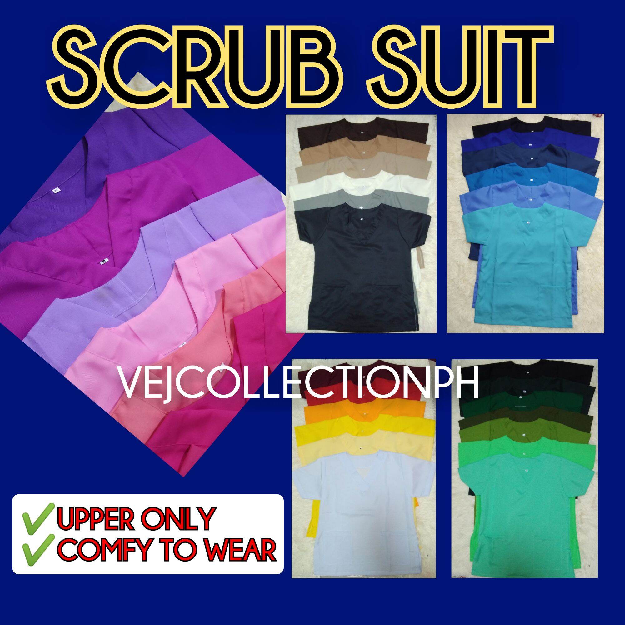 SCRUB SUIT UPPER ONLY | Lazada PH