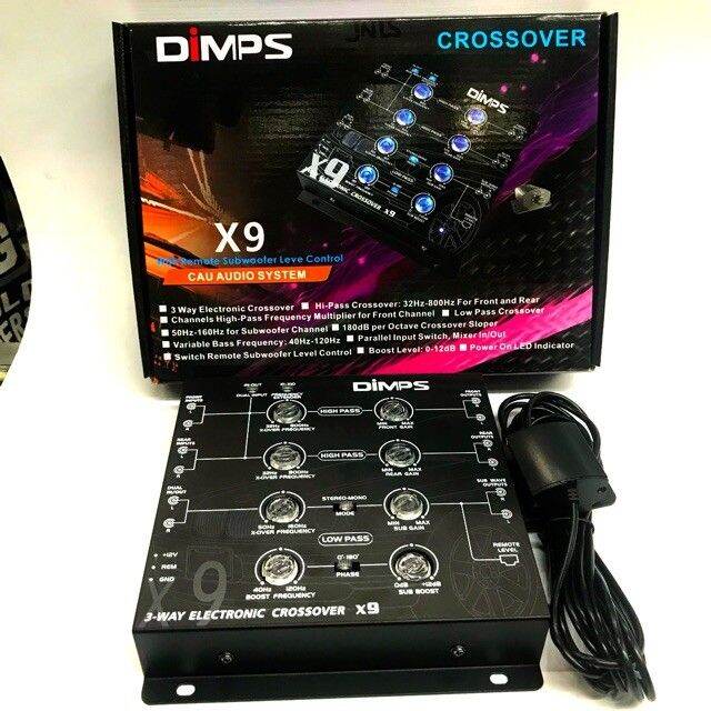 Original DIMPS X9 Crossover Car Audio Sytem
