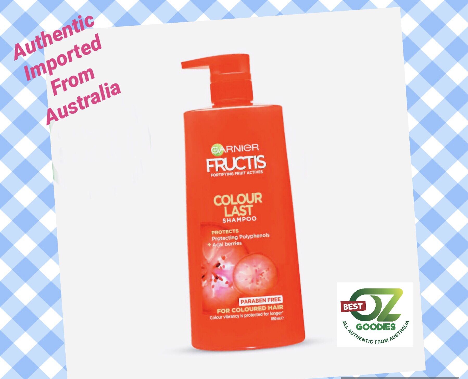 Garnier Fructis Colour Last Shampoo Shampoo 850ml | Lazada PH