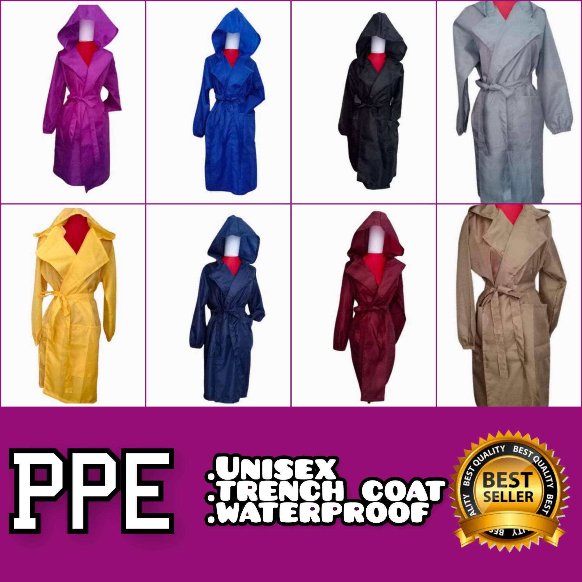PPE TRENCH COAT PREMIUM QUALITY | Lazada PH