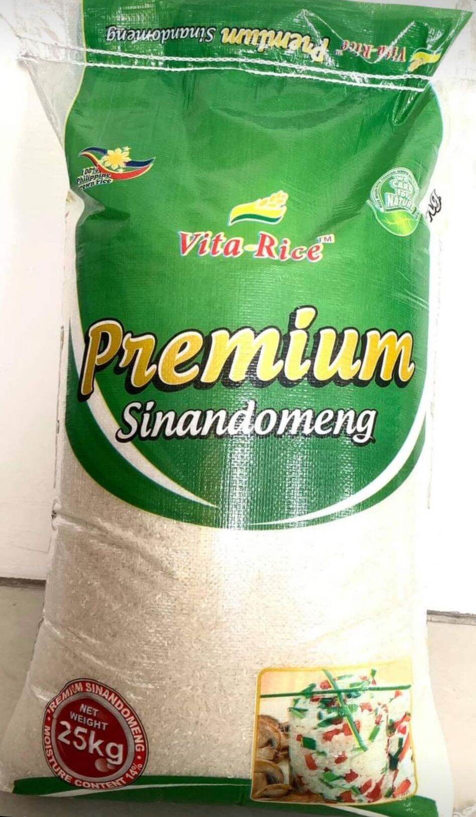 Vita Rice Premium Sinandomeng (Free Delivery within North Caloocan and ...