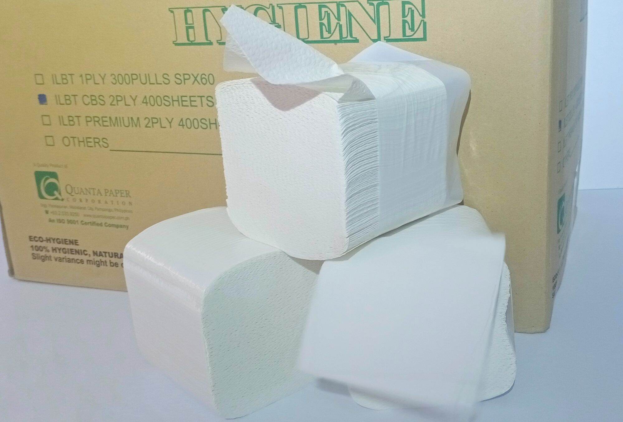 Interleave Bathroom Tissue/Pop-up tissue 2Ply, 1Box, 60packs ECO ...