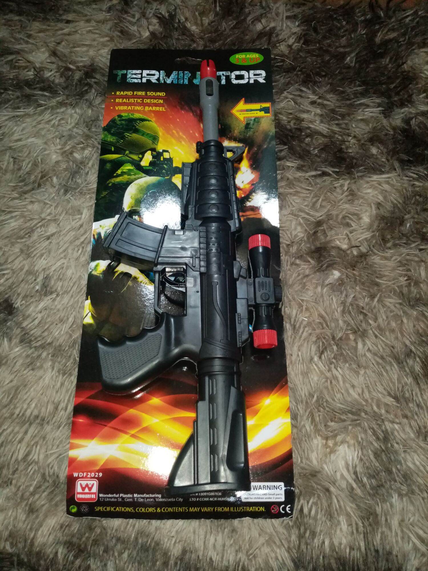 Interactive Sound Plastic Toy Gun: Safe & Fun Plastic Playset for Kids ...