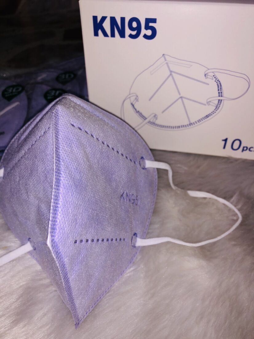 LVTA PURPLE Lavender KN95 protective mask 10pcs per box | Lazada PH