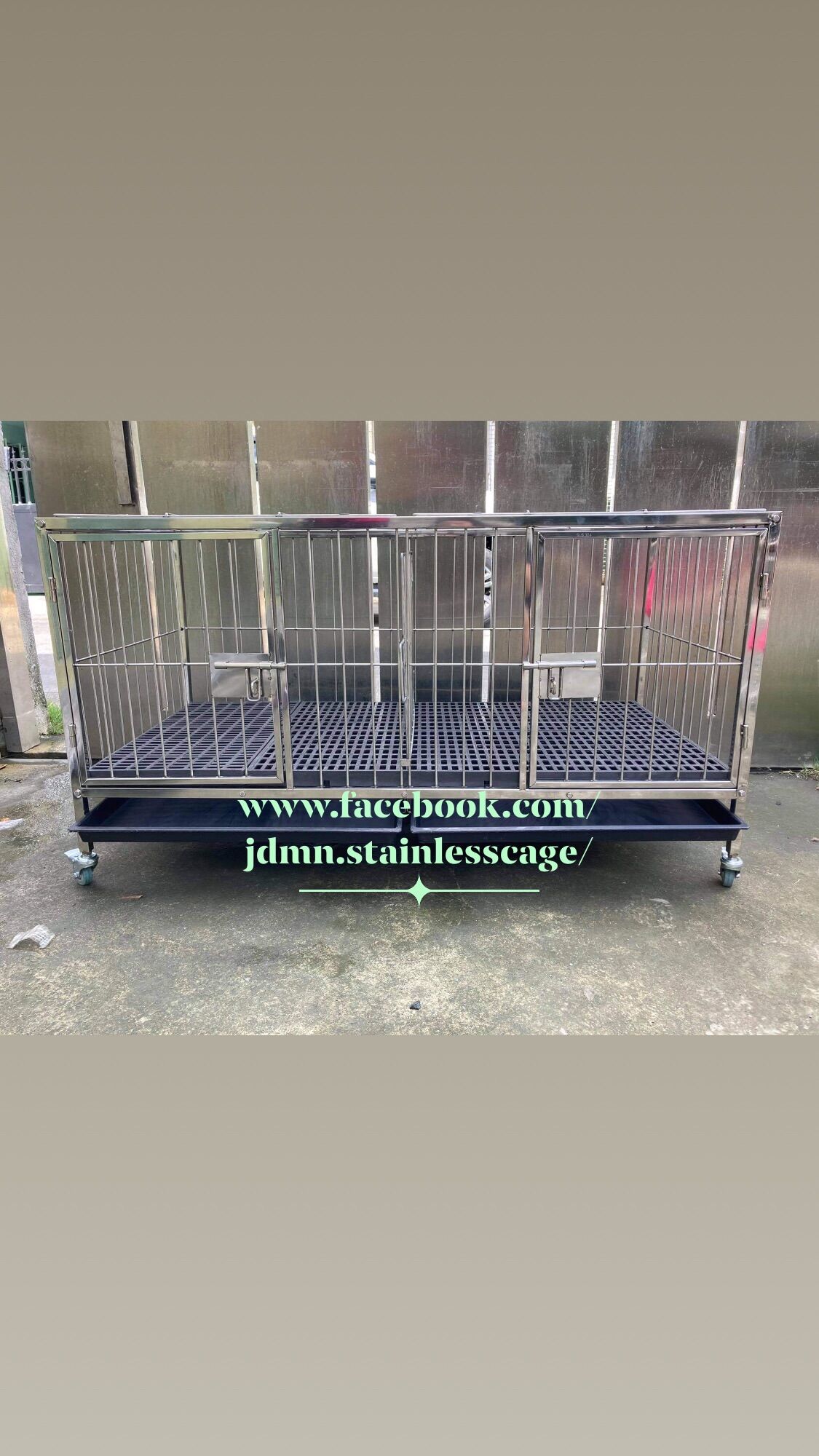 2x4x2ft WxLxH 2 doors (framed) with detachable divider High Quality ...