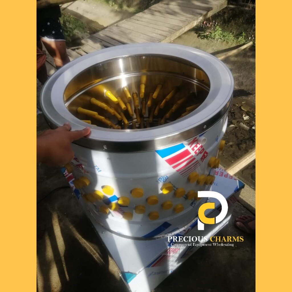 CHICKEN PLUCKER MACHINE / CHICKEN DRESSER / DE-FEATHERING MACHINE ...