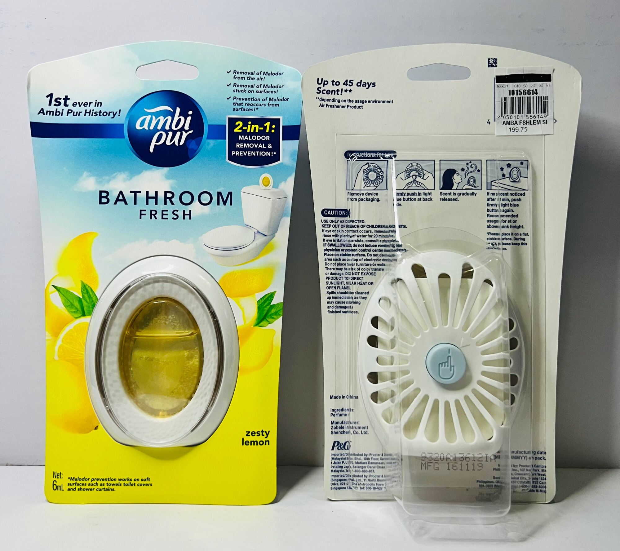 Ambi Pur Bathroom Fresh Air Freshener, 6mL | Lazada PH