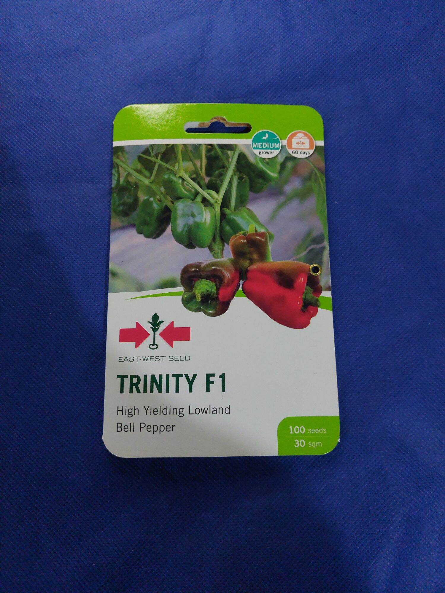 Trinity F1 (100 seeds) Hybrid Bellpepper / Atsal by East West Seed ...