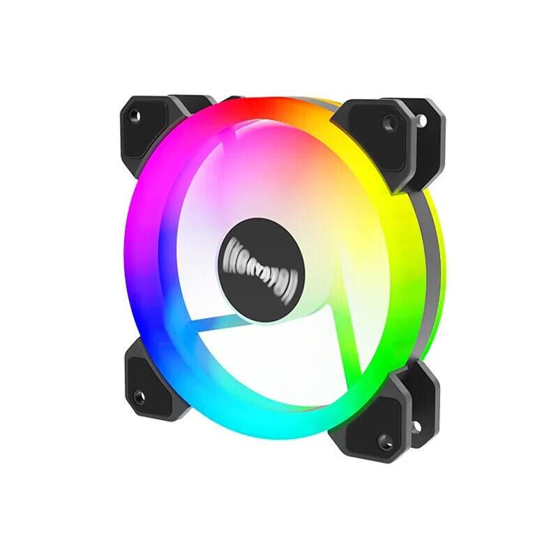 120mm 12V RGB Fan Computer Case PWM CPU Cooler Water Cooling Fan ...