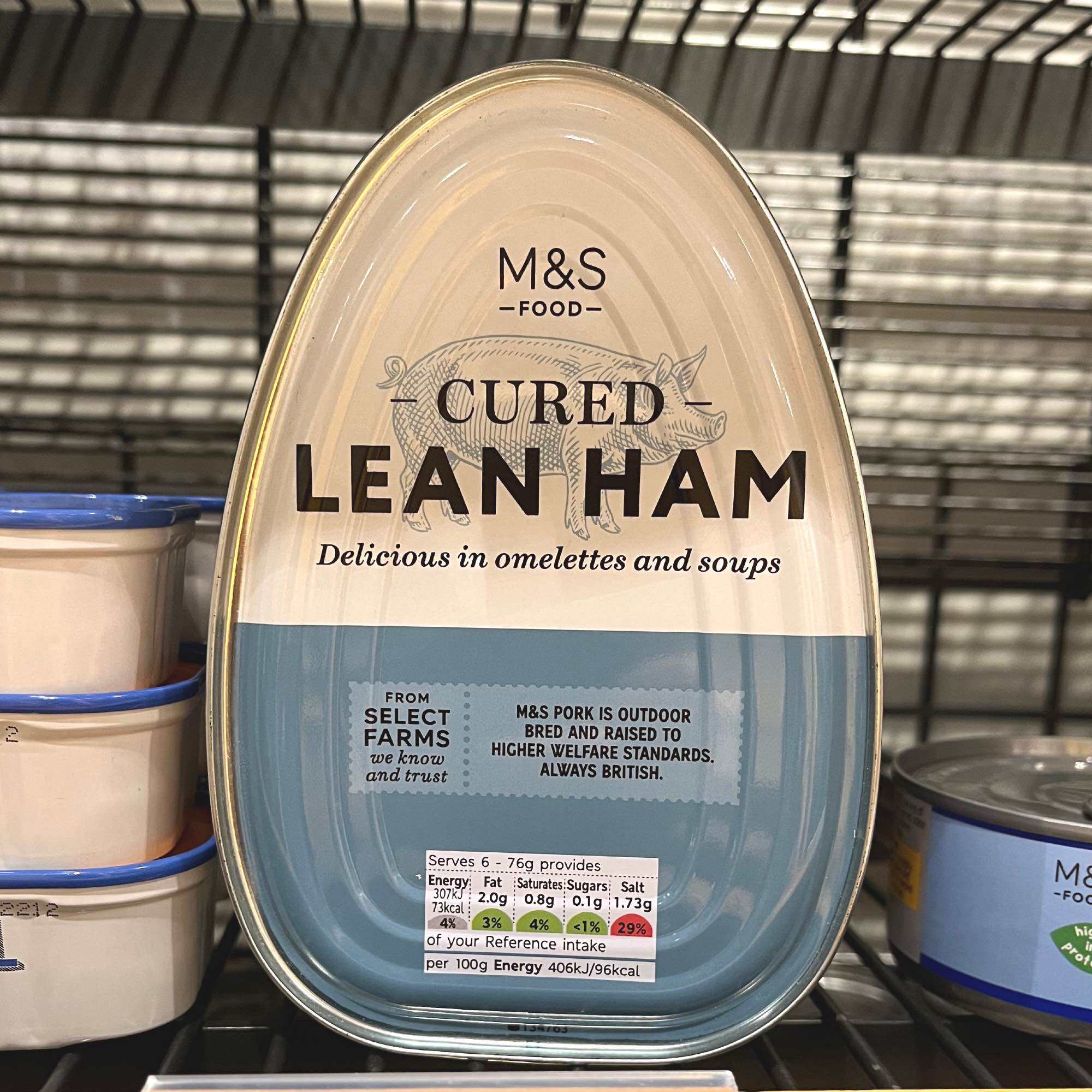 M&S Food Cured Lean Ham Canned Foods 454g | Lazada PH