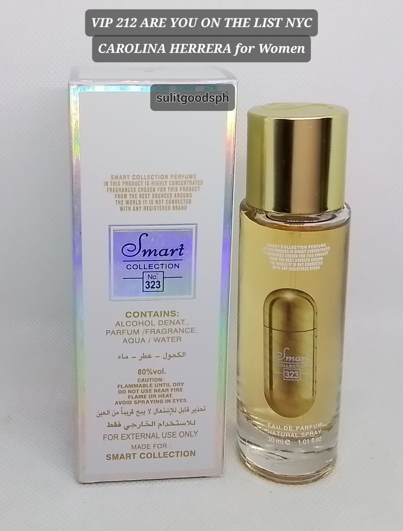 SMART COLLECTION PERFUME NO. 323 FOR WOMEN 30 ML EDP | Lazada PH
