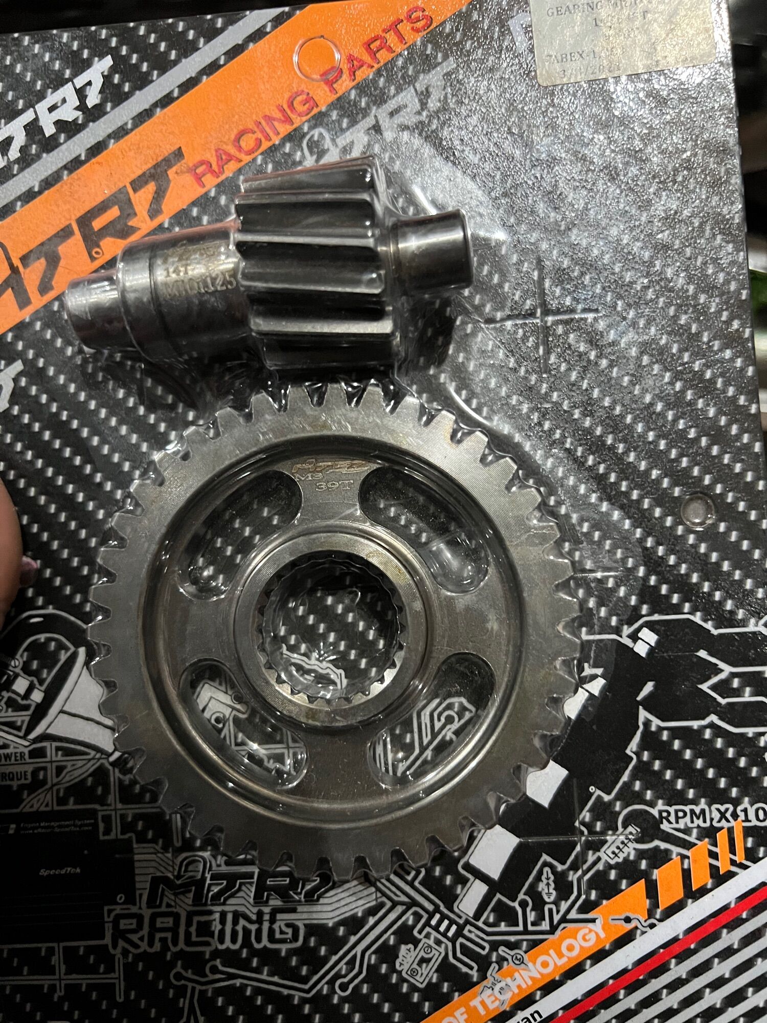 MTRT GEARING SET RACING for m3 TAIWAN MADE 14t/39T | Lazada PH