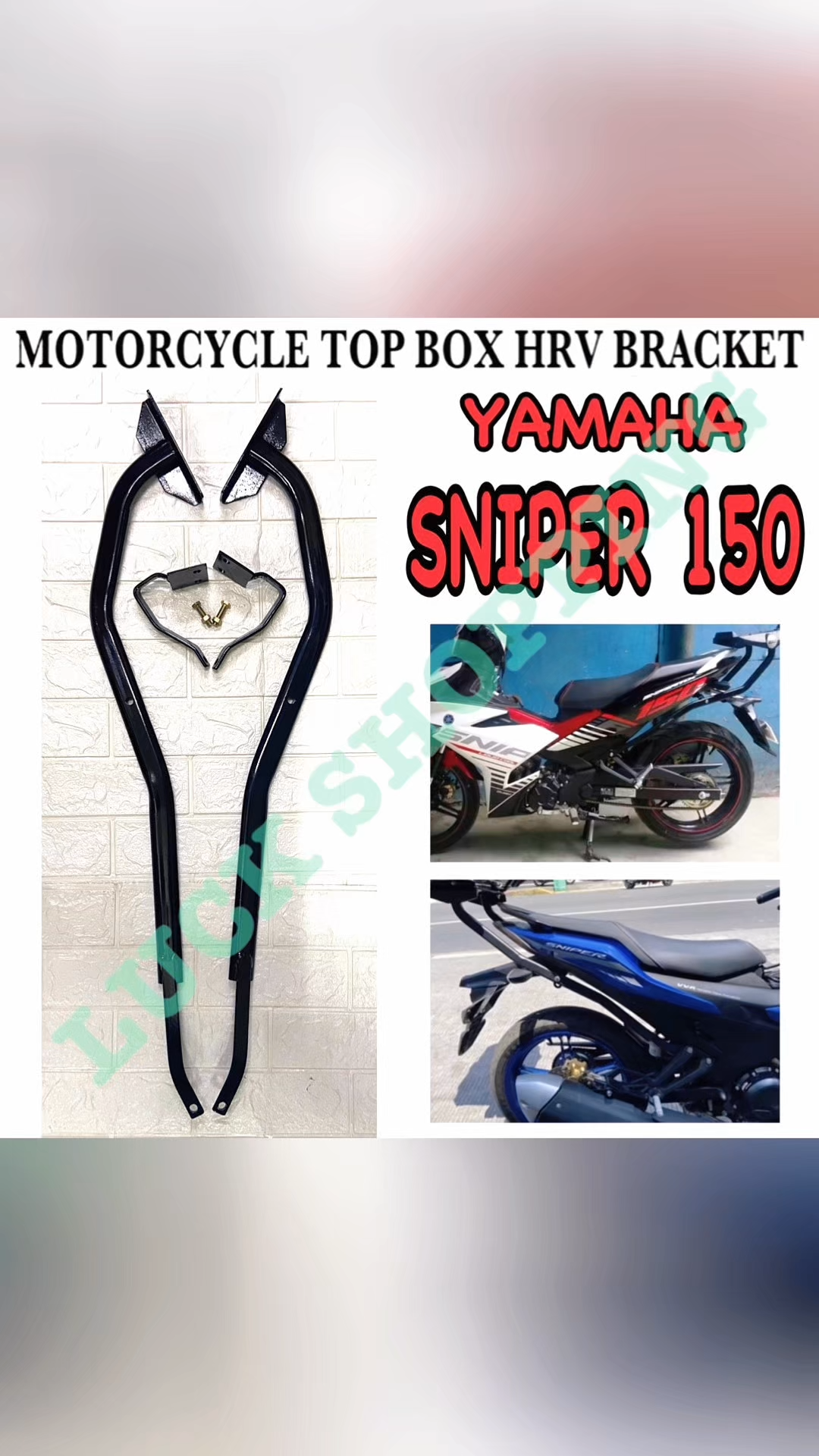 Motorcycle Yamaha Sniper 150/Lc150 HRV Bracket Heavy Duty Yamaha Sniper ...