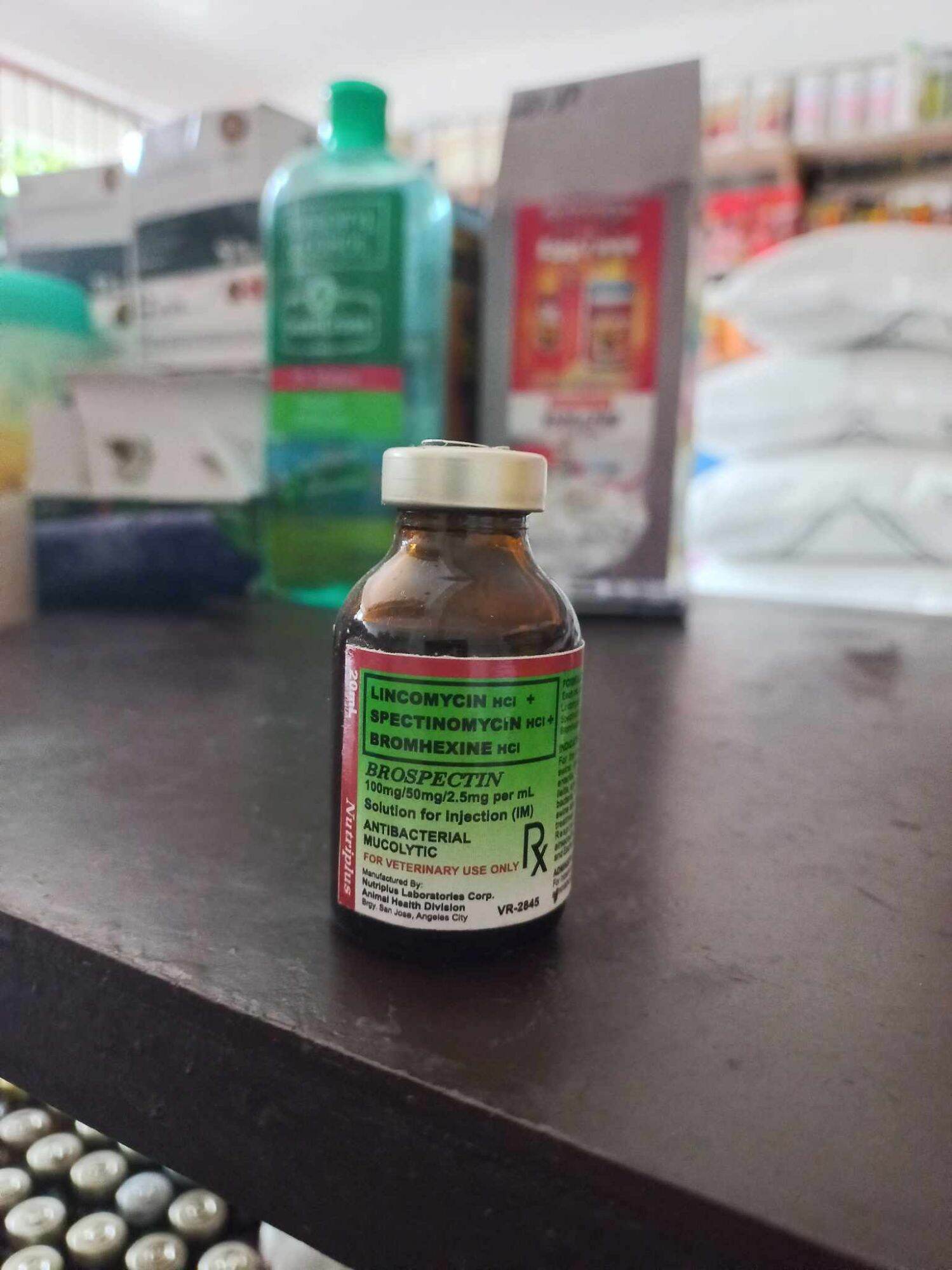 BROSPECTIN | LINCOMYCIN + SPECTONOMYCIN + BROMHIXINE | LSB ...