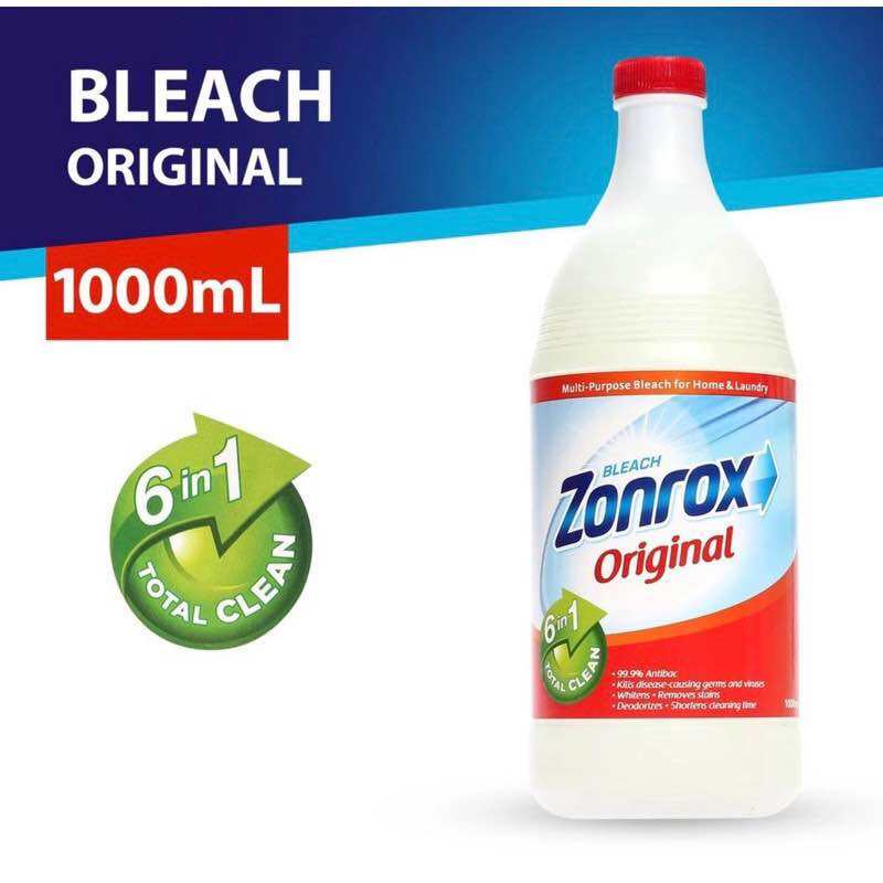 Zonrox Bleach Original 1 Liter or Colorsafe 900ML | Lazada PH