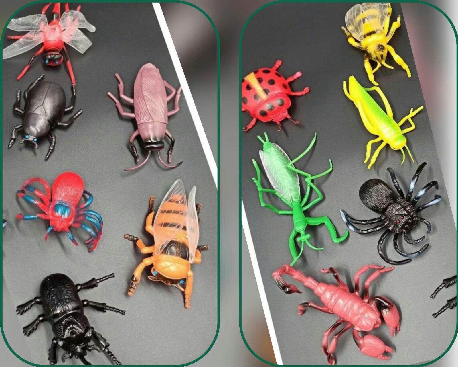different kinds of insect pretend toy (12 in 1) | Lazada PH