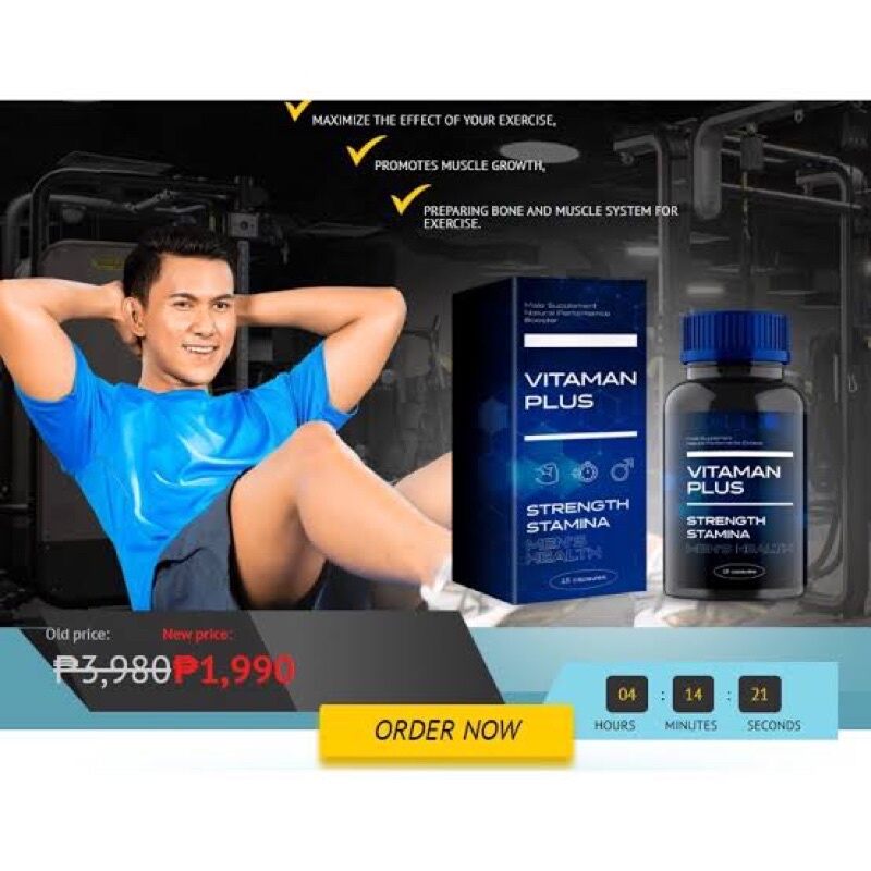 Original Vitaman plus Men health support | Lazada PH