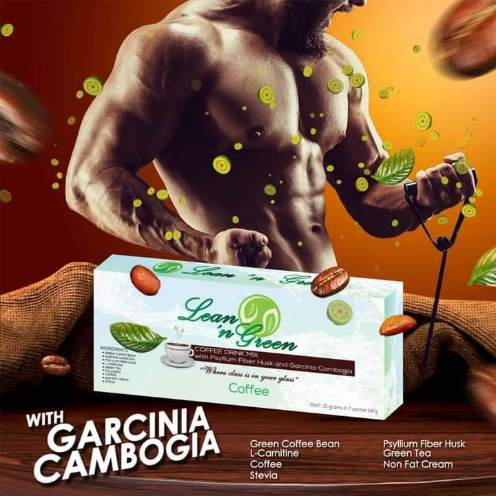 instant healthy Coffee Lean n Green Coffe Drink Mix #coffegreenbean # ...