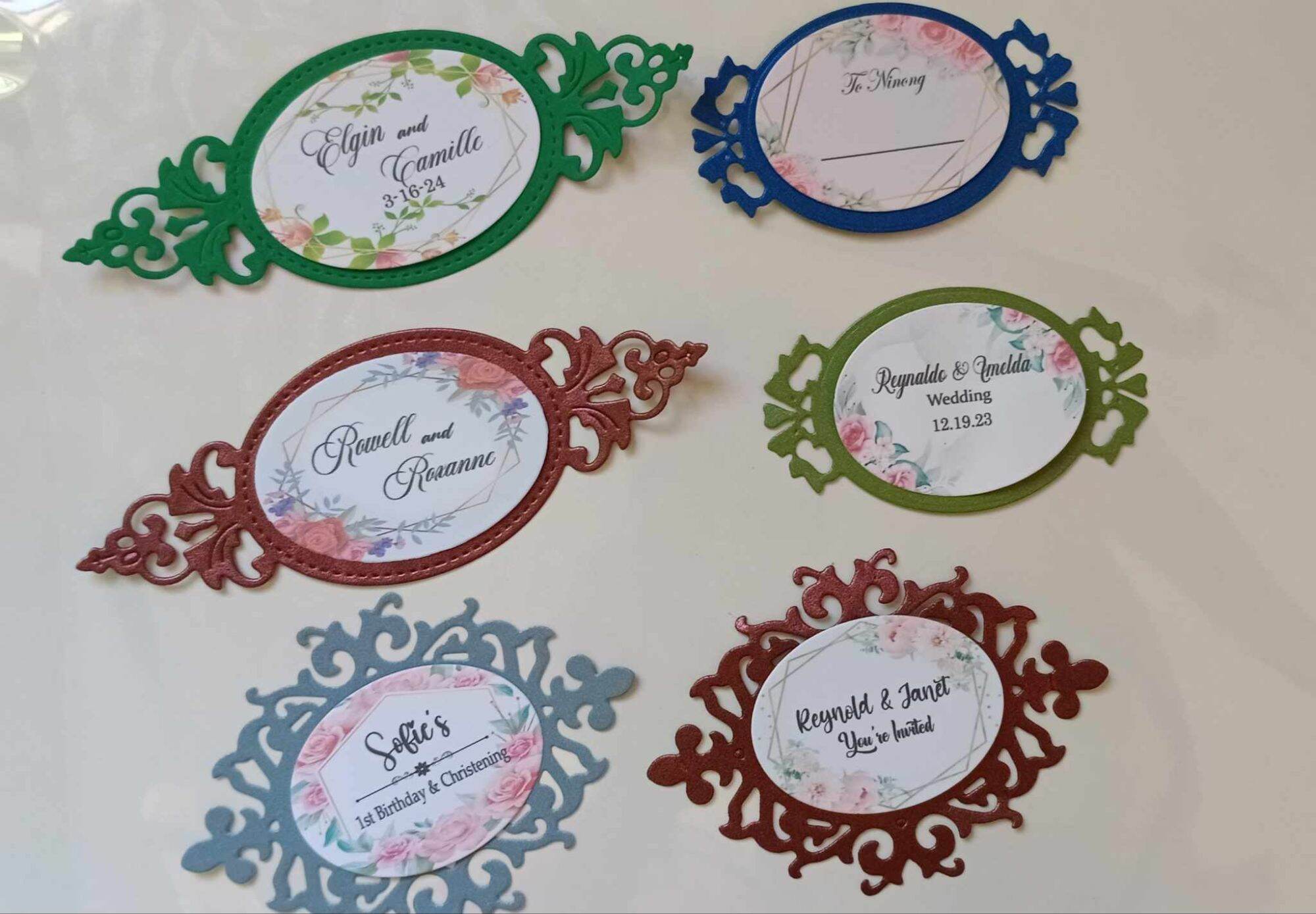 Invitation belt and tag | Lazada PH