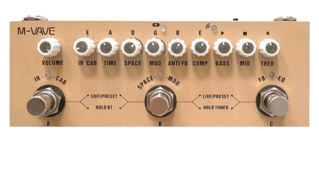 Mvave Acoustic Multieffect Guitar Pedal | Lazada PH