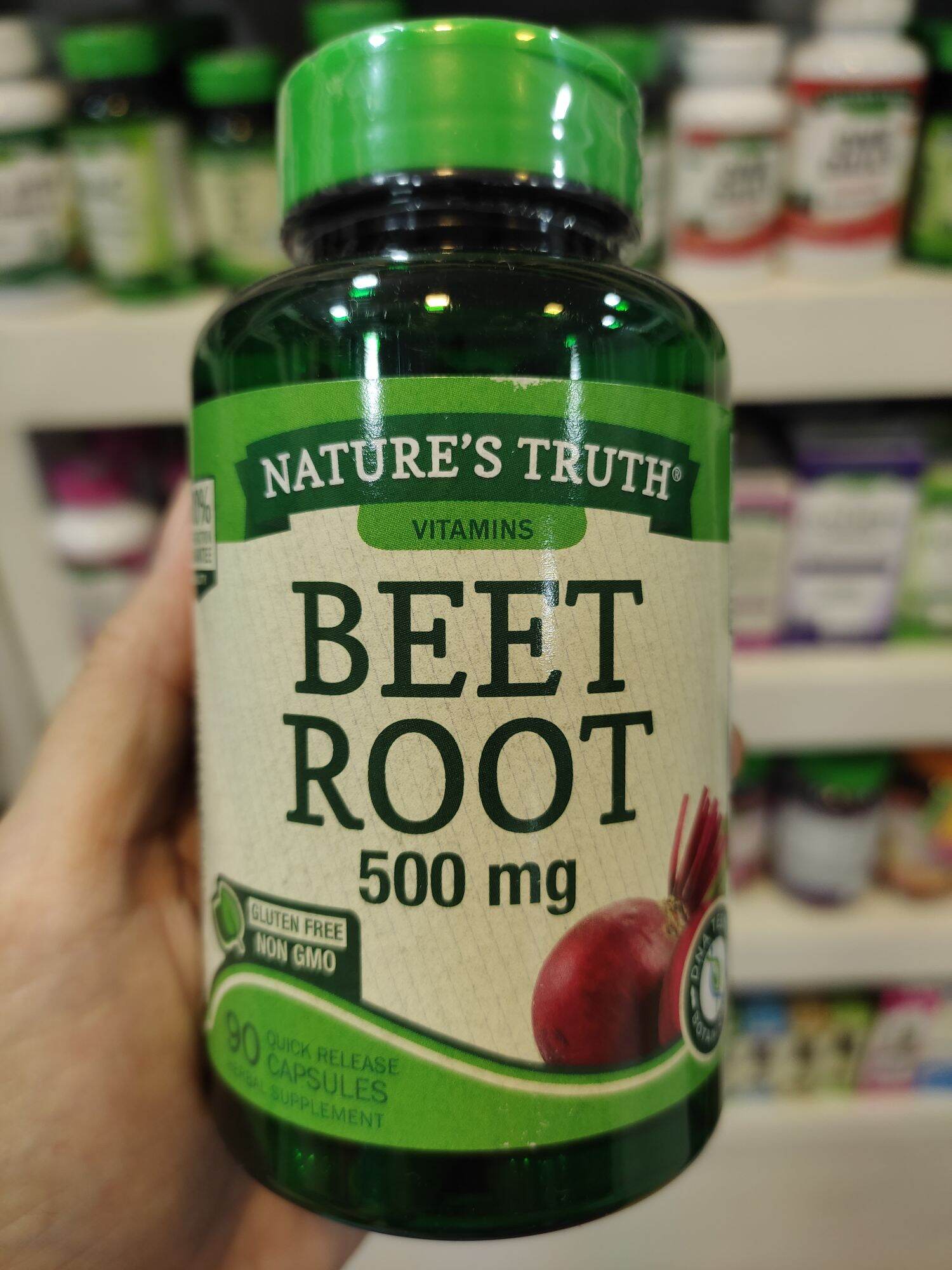 Nature's Truth Vitamins Beet Root 500 mg 90 Capsules | Lazada PH