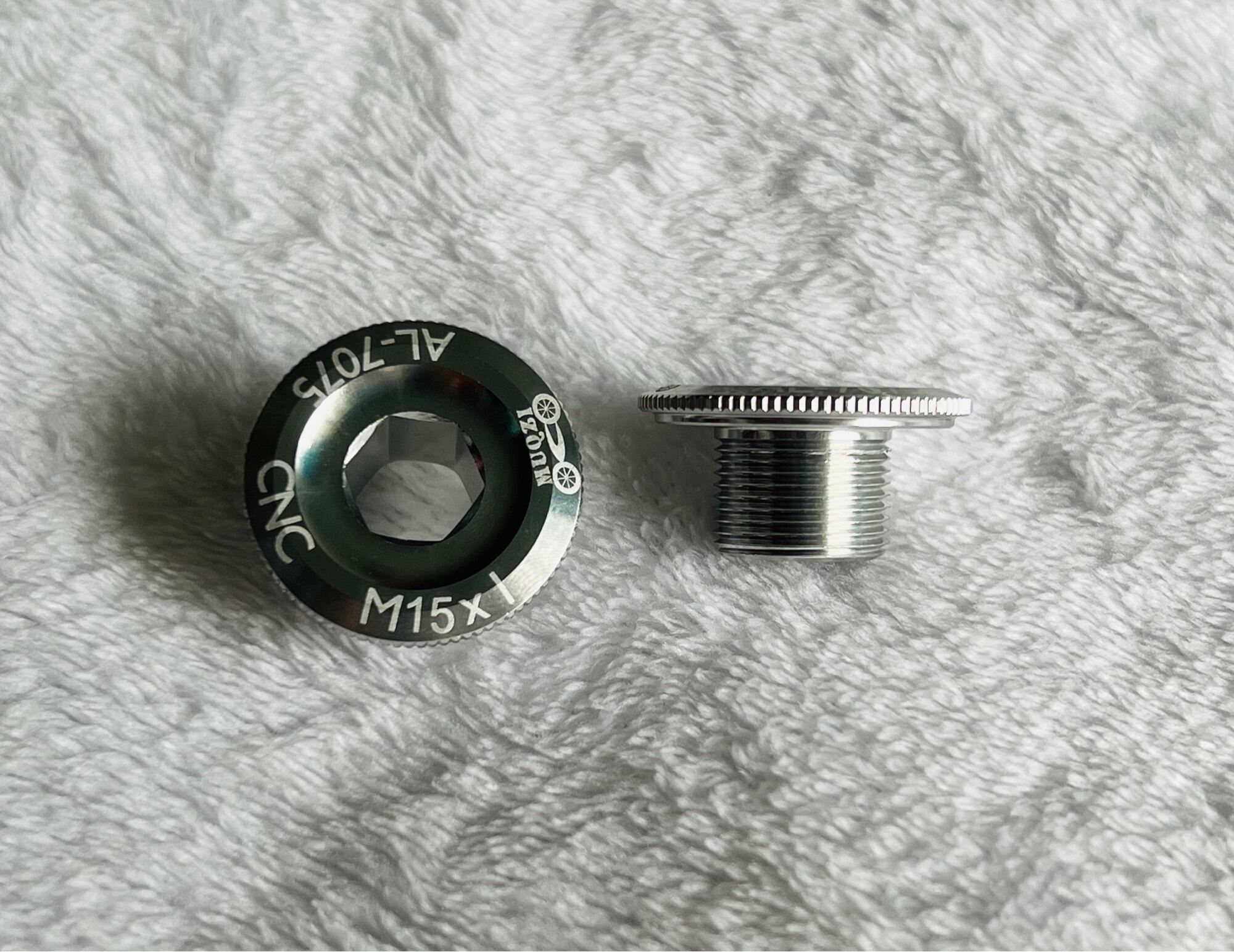 M15 M18 M19 M20 Crank Arm Hollowtech Bolt Cap Lock Alluminum Alloy ...