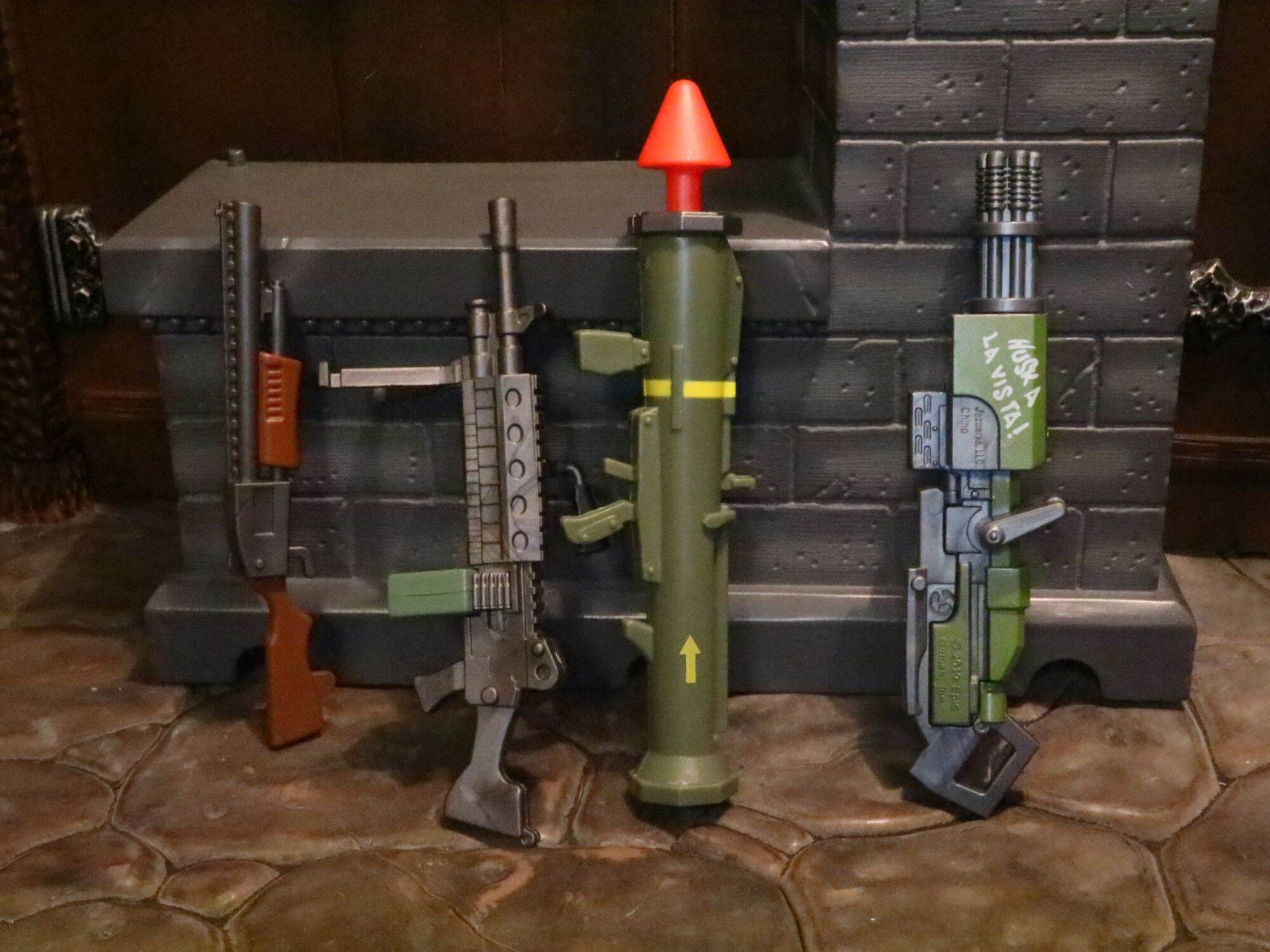 Fortnite Legendary Loadout Weapon Set for 6 inch or 7 inch scale Action ...