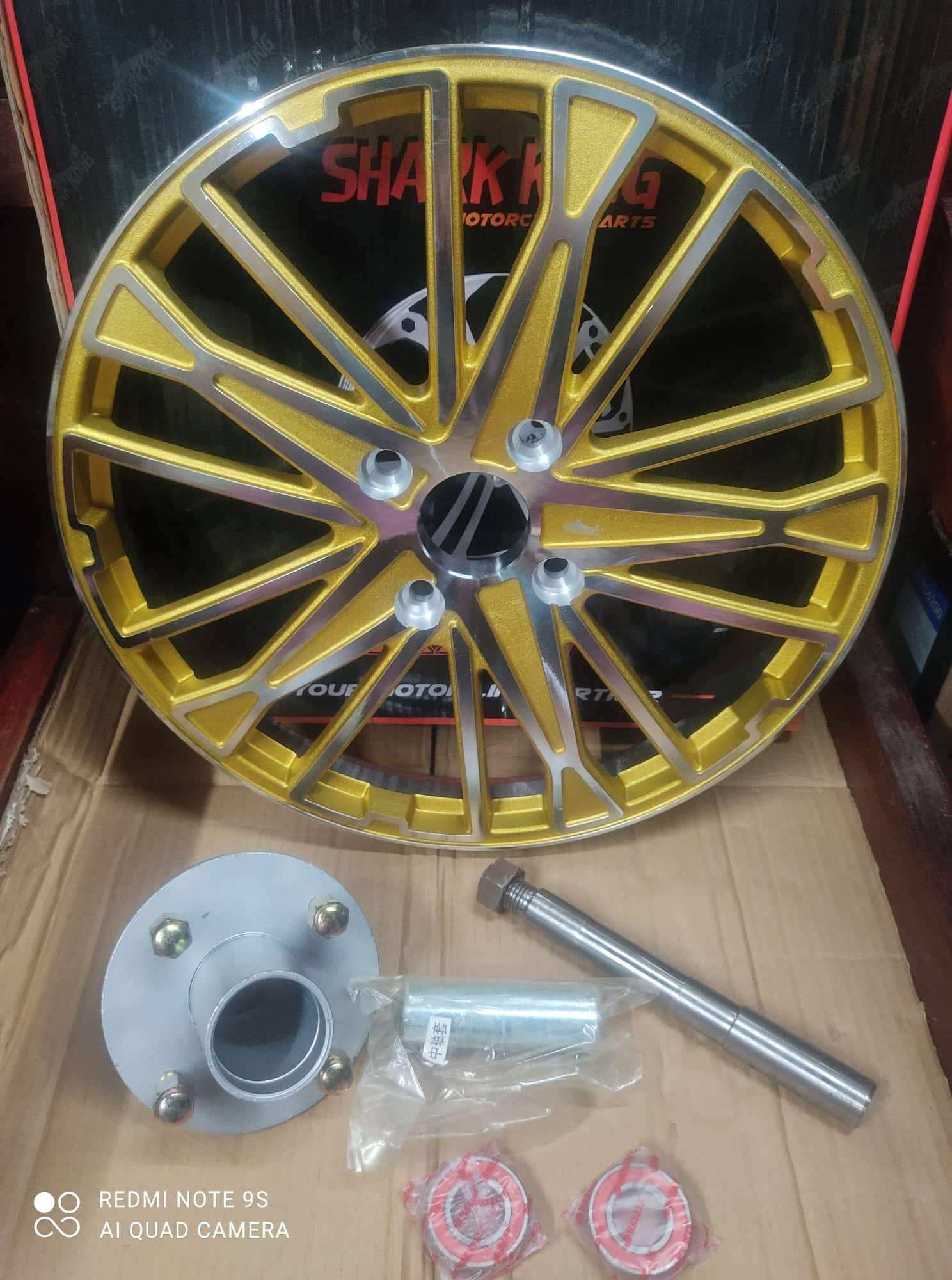 MAGS WHEEL ASSY "17 6205 (including hub,spacer,axle,bearing) | Lazada PH