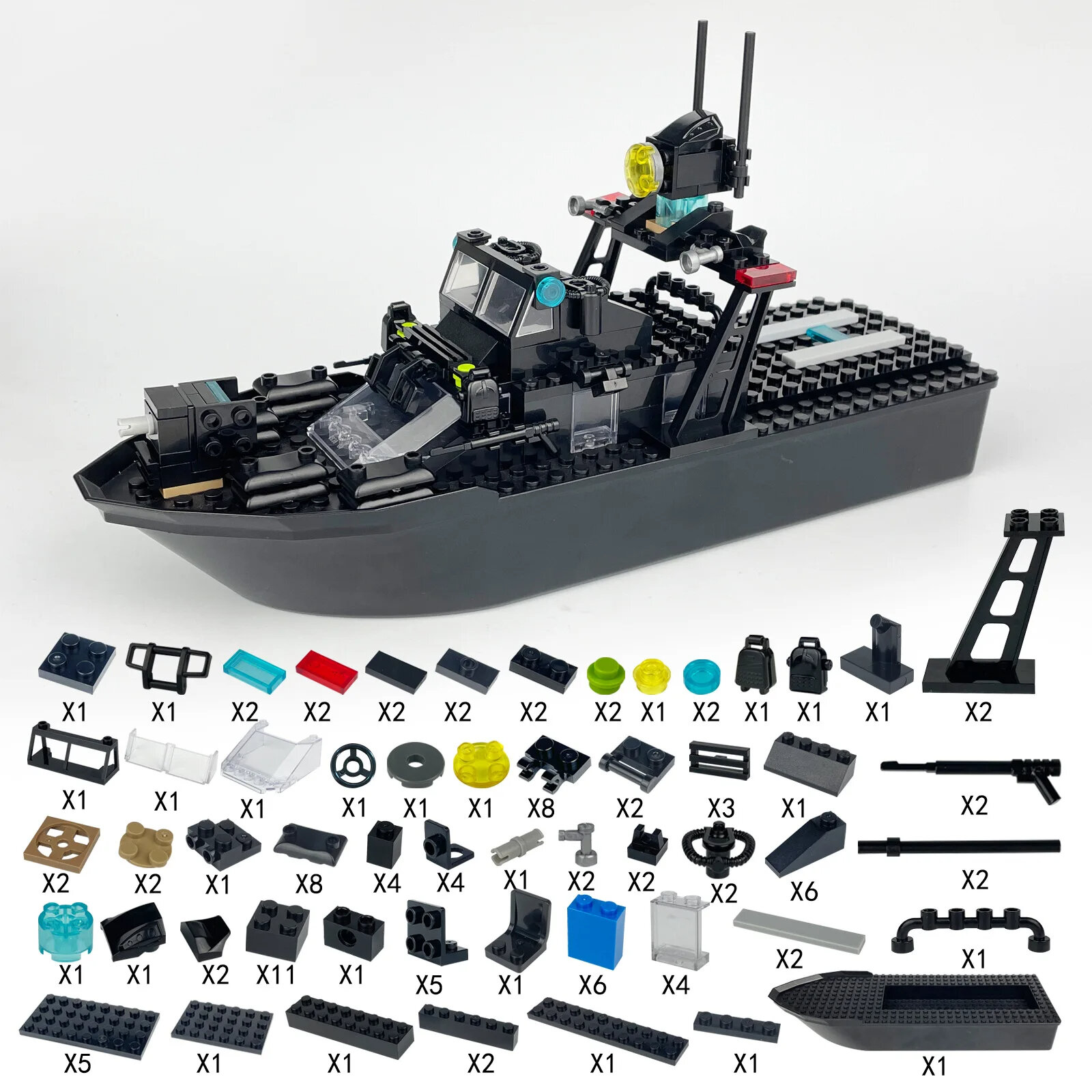 Explosion-proof special police armed patrol boat Maritime Guard combat ...