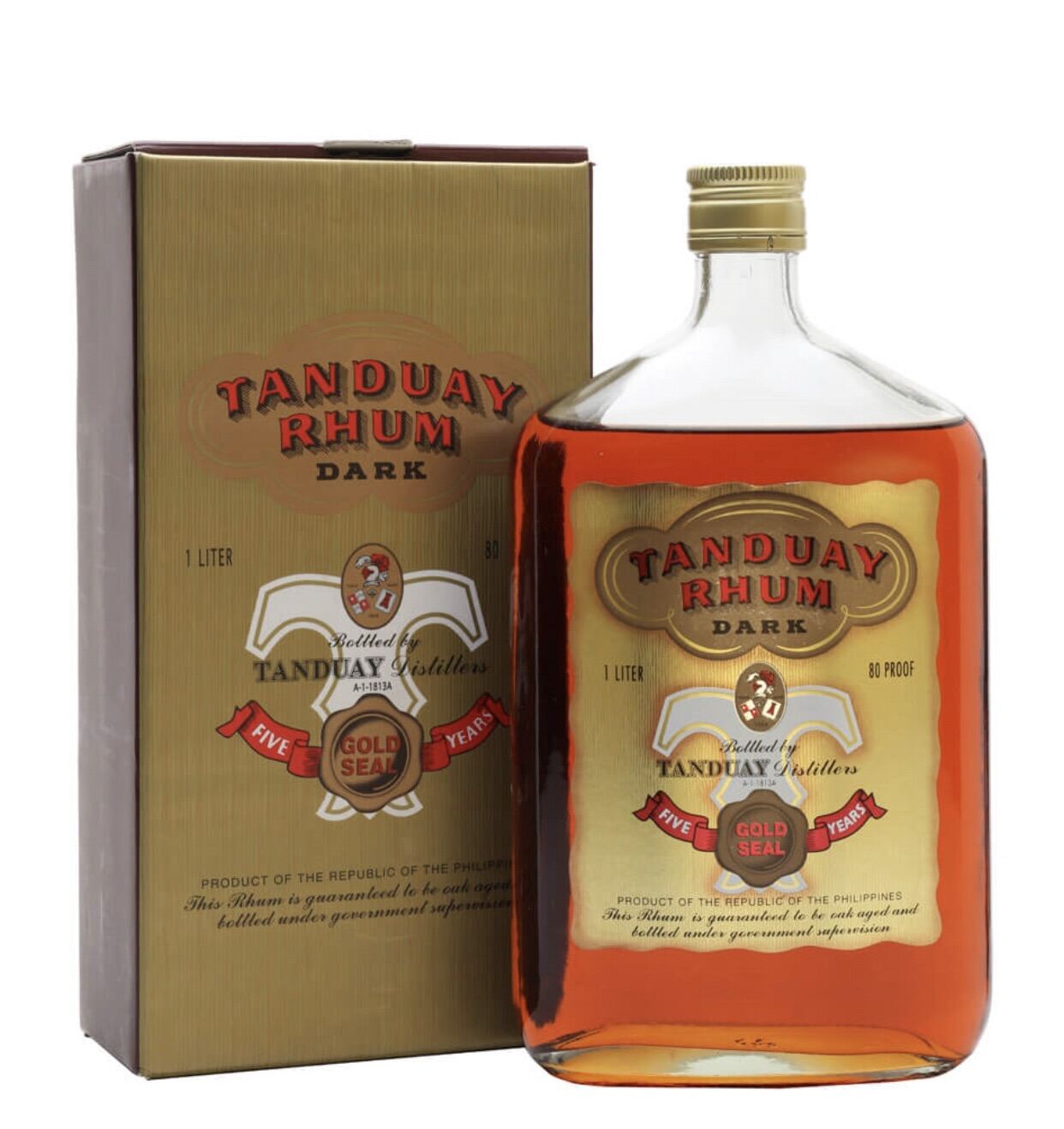 Tanduay Rhum Dark Rum 1L Lapad Lazada PH