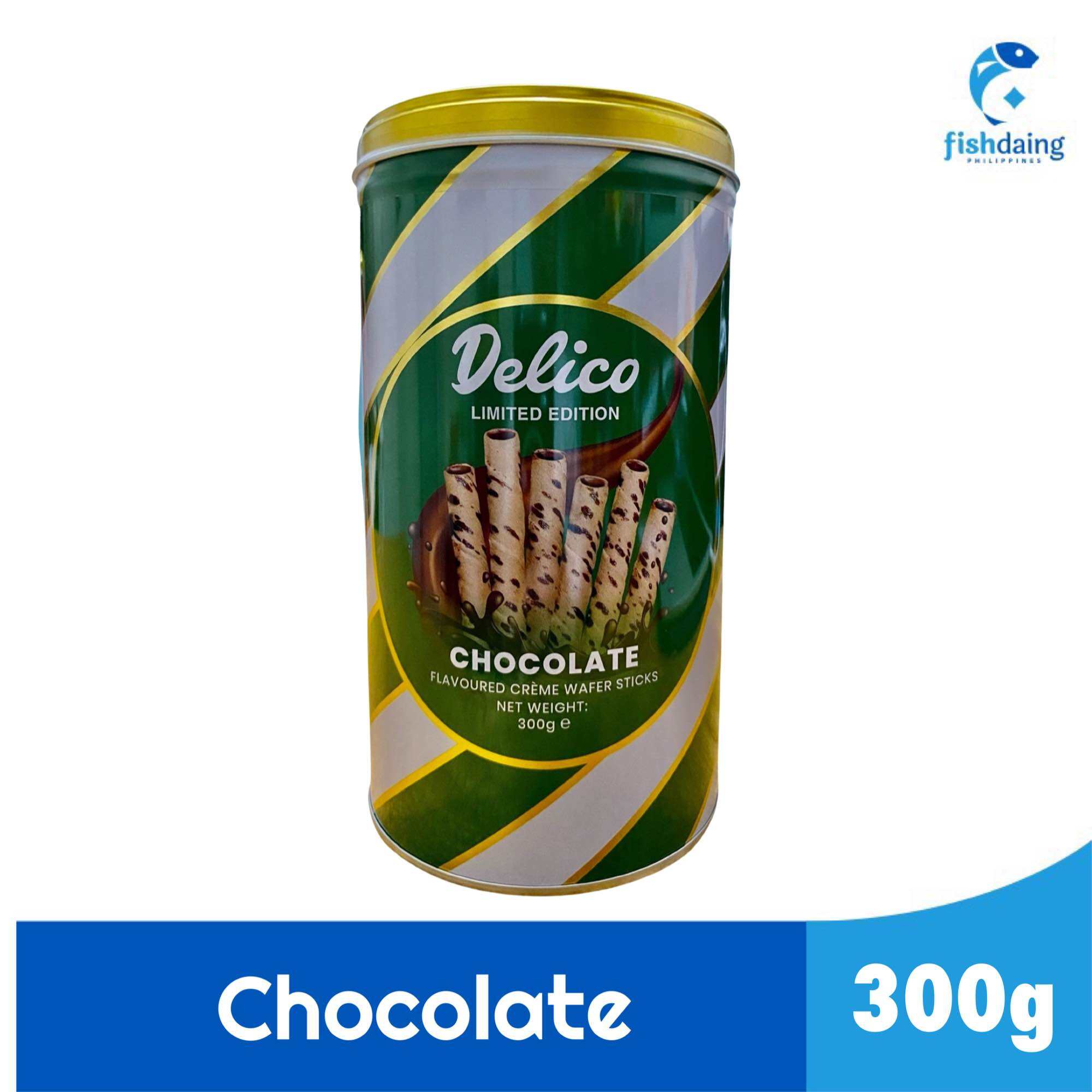 DELICO Limited Edition Flavoured Creme Wafer Sticks 300grams | Lazada PH