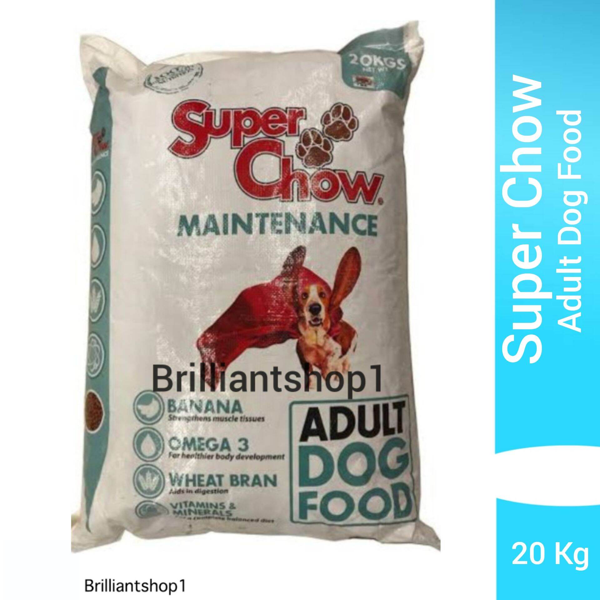 Super Chow Adult Dog Food 20kg by Bow Wow | Lazada PH