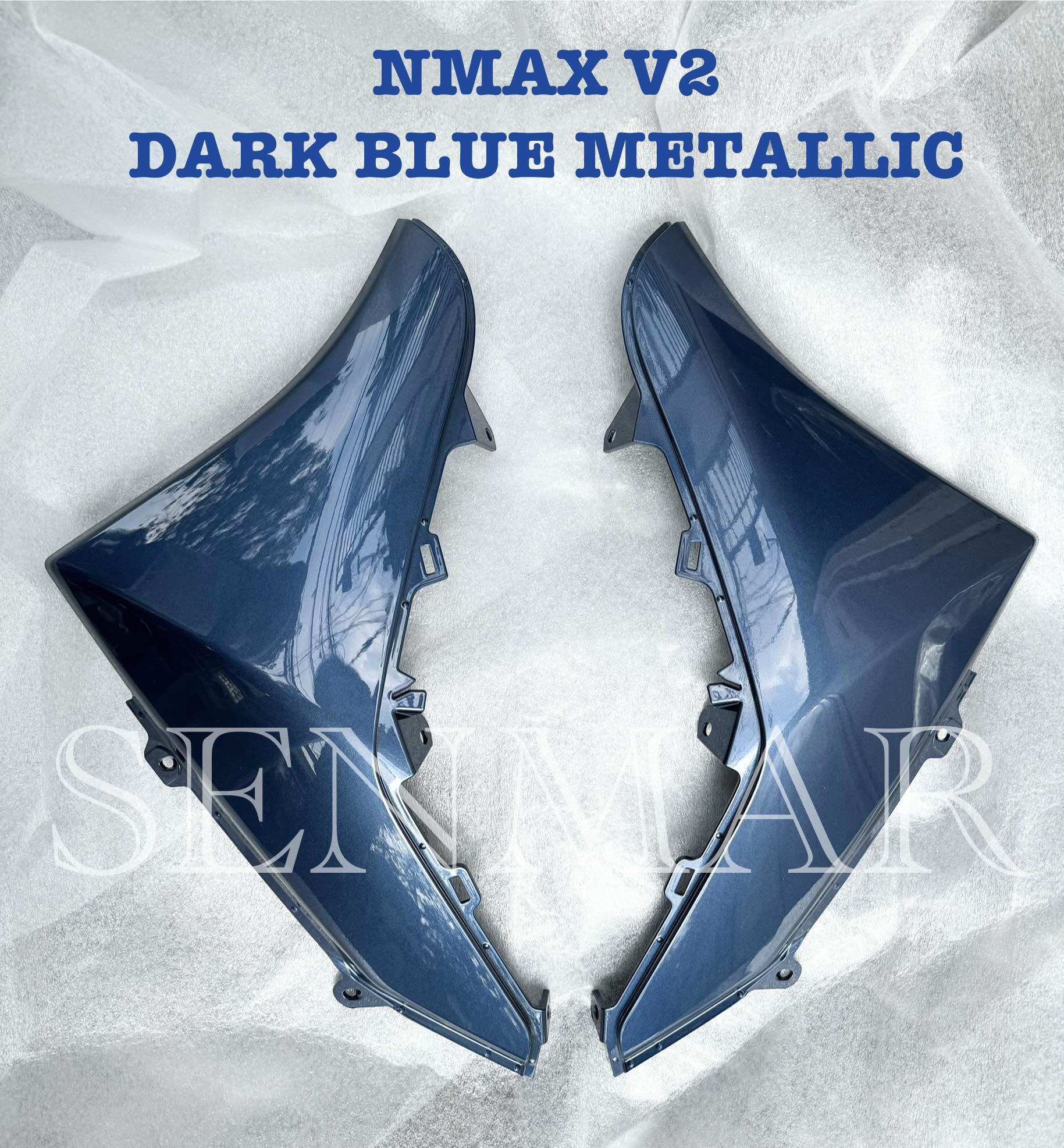 NMAX V2.1 DARK BLUE MOLE SIDE COVER GENUINE STOCK YAMAHA | Lazada PH
