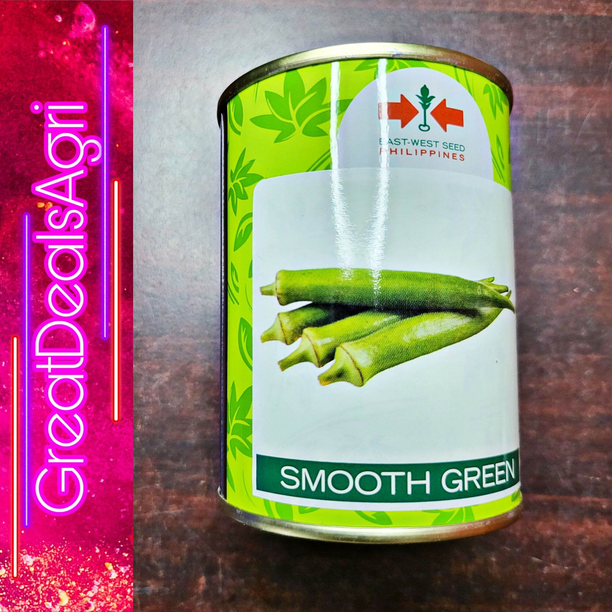 SMOOTH GREEN OPV OKRA SEEDS (100 GRAMS) EAST WEST SEEDS | Lazada PH
