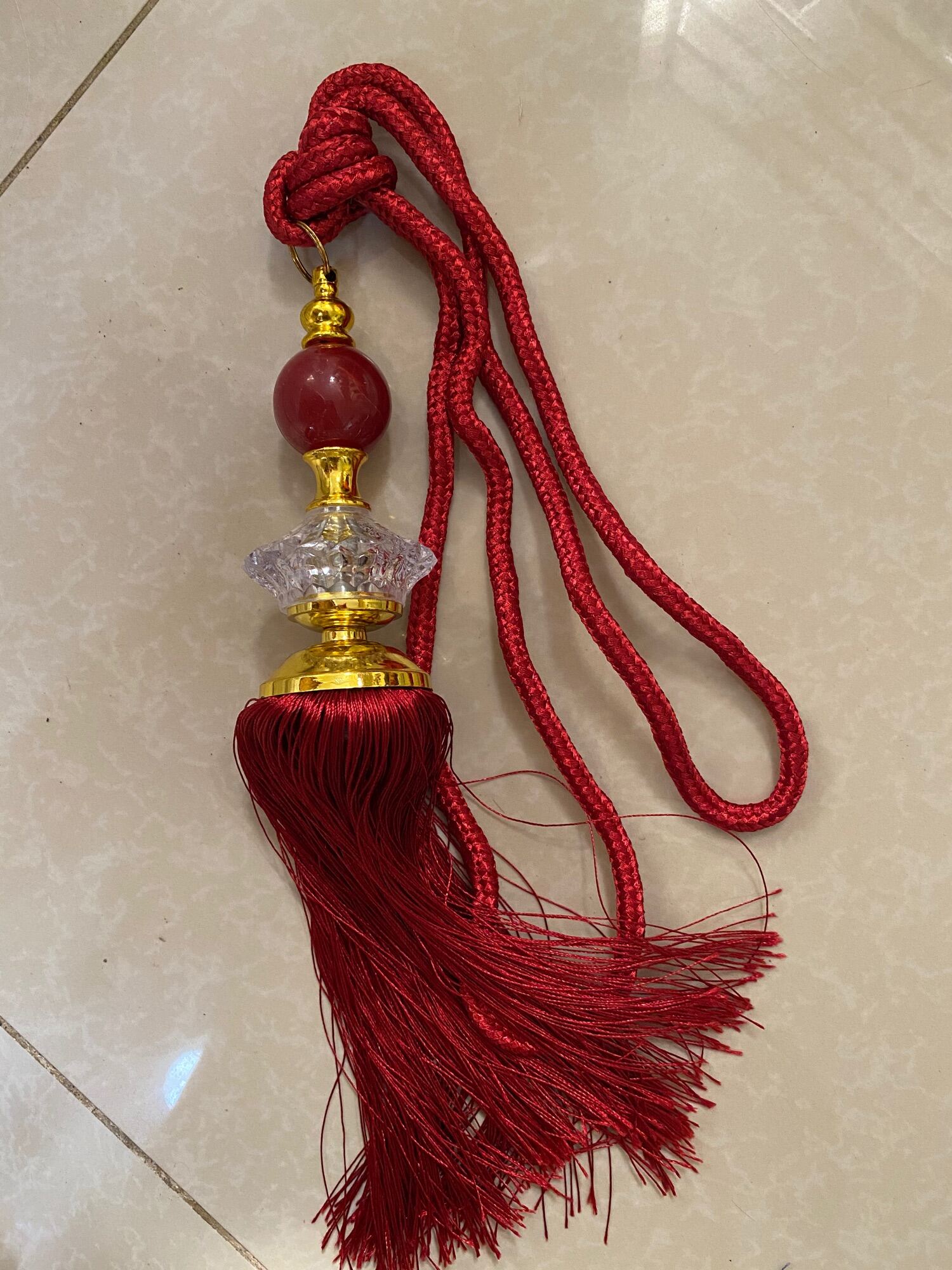 Contessa Red Ring Curtain Sold Per set | Lazada PH