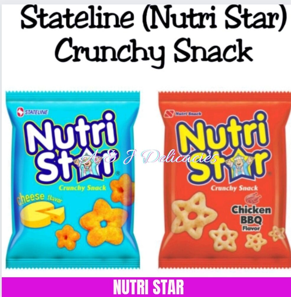 PACK OF 3 : Nutri Star Crunchy Snack Paborito ( 23G)SmallPack) | Lazada PH