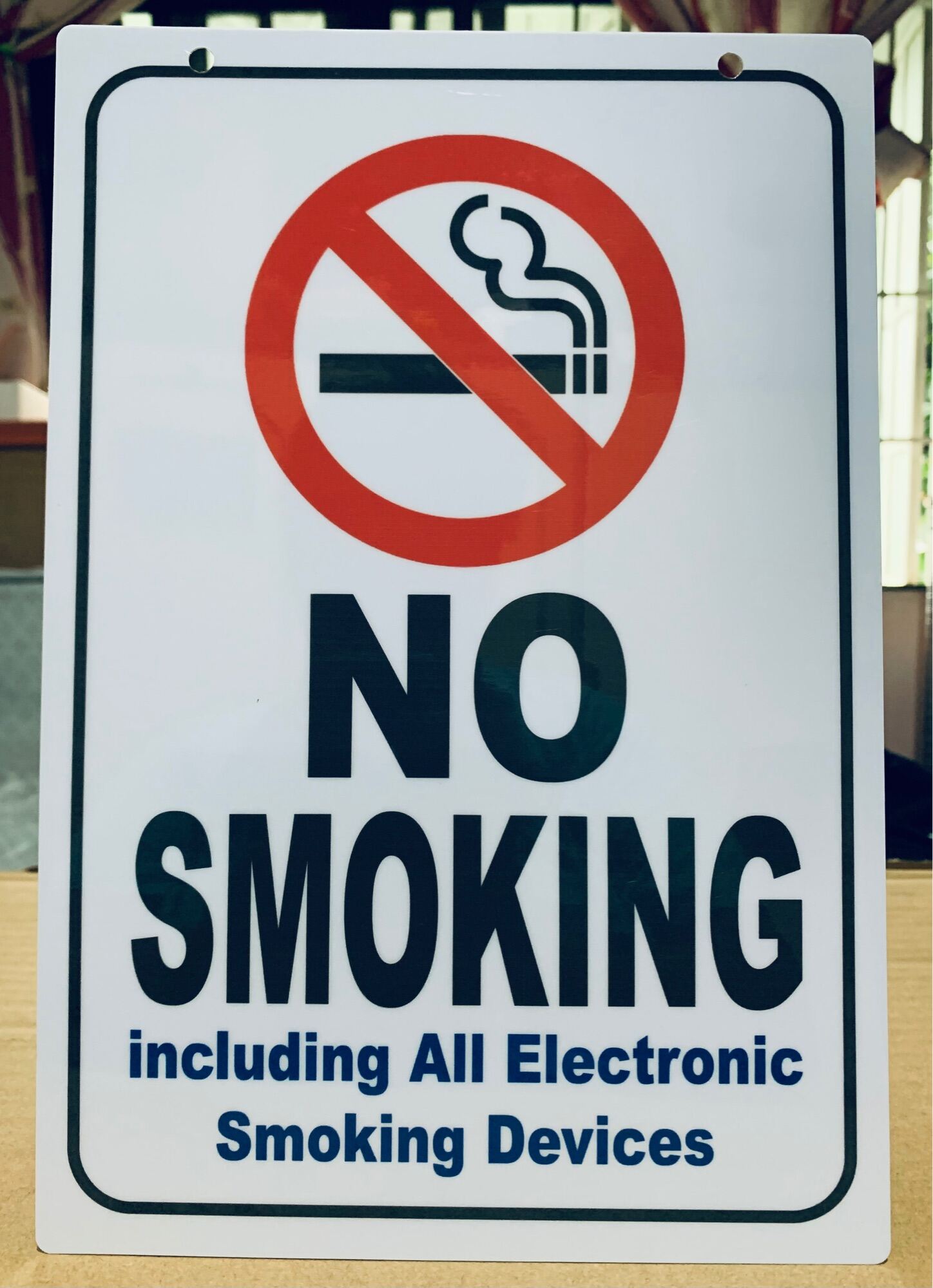 NO SMOKING HARD PVC SIGNAGE 7.8x11 inches | Lazada PH