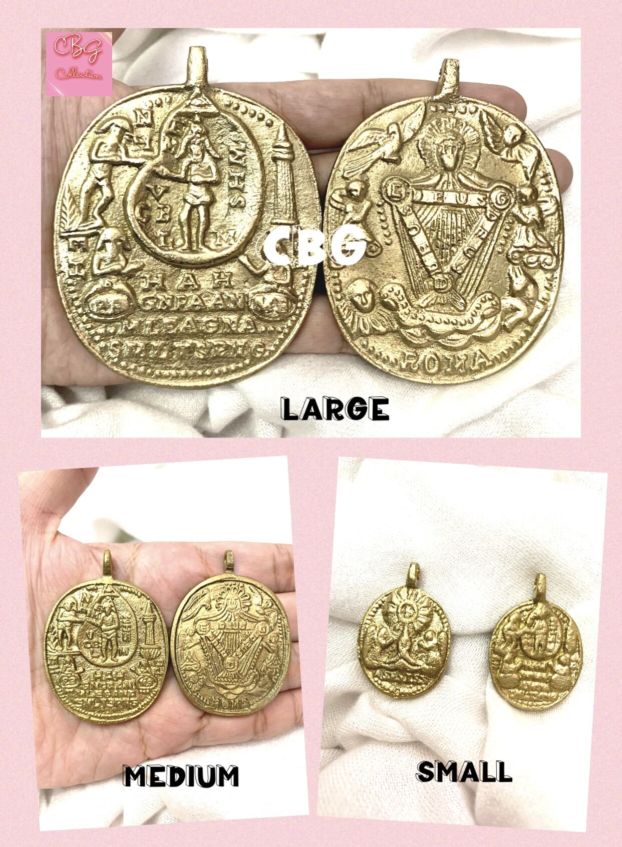 Infinito Deus Medalyon with free pouch | Lazada PH