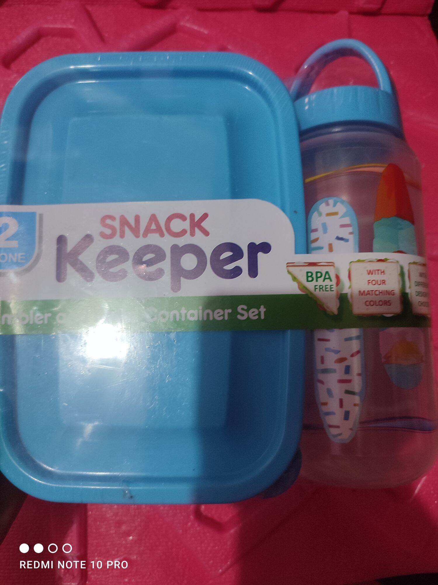 Snack keeper with tumbler and Bento box | Lazada PH