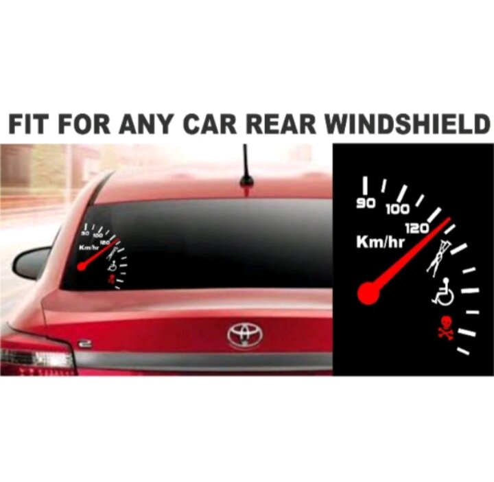 Toyota Vios Racing Speed Warning Sticker Design | Lazada PH