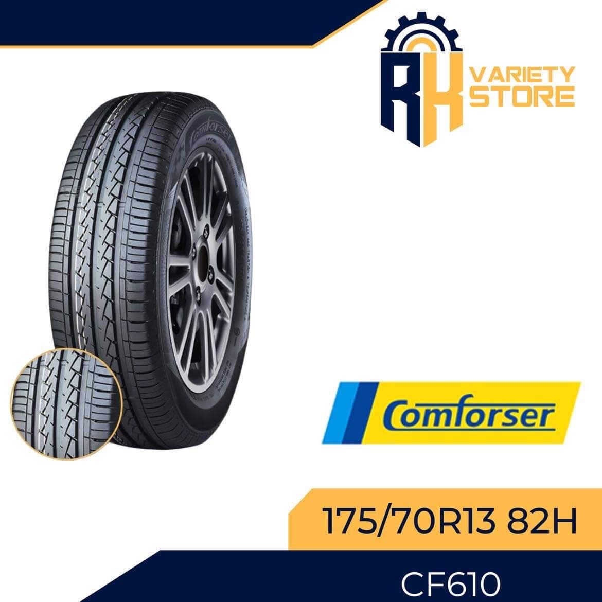 COMFORSER 175/70R13 82H CF610 PASSENGER TIRE | Lazada PH